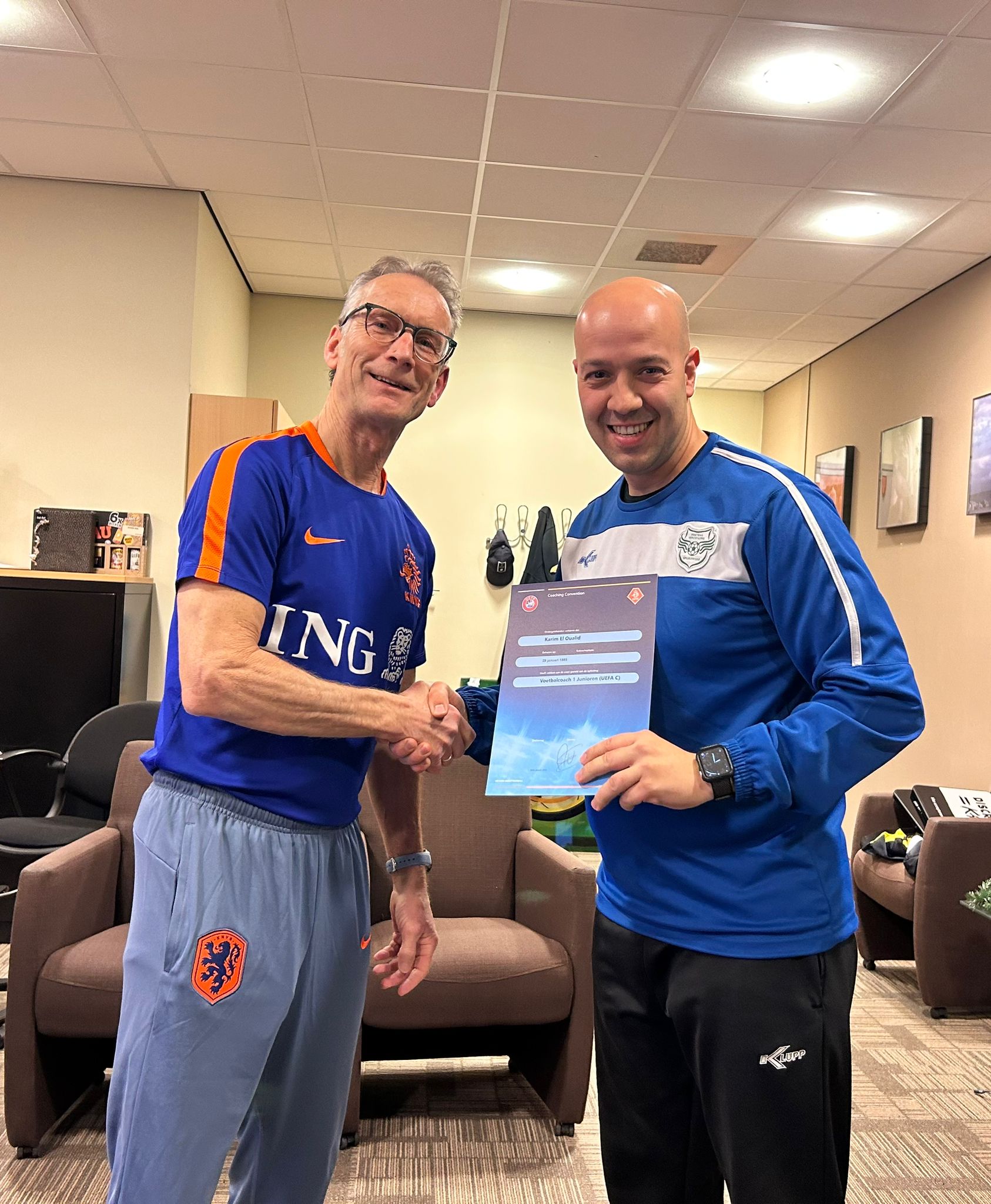 Karim El Oualid (JO13-3) behaalt VC1-diploma | Voetbalvereniging ...